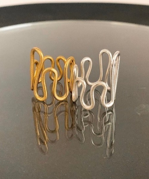mou（モウ）の「S925 Wave ring（リング）」 - WEAR