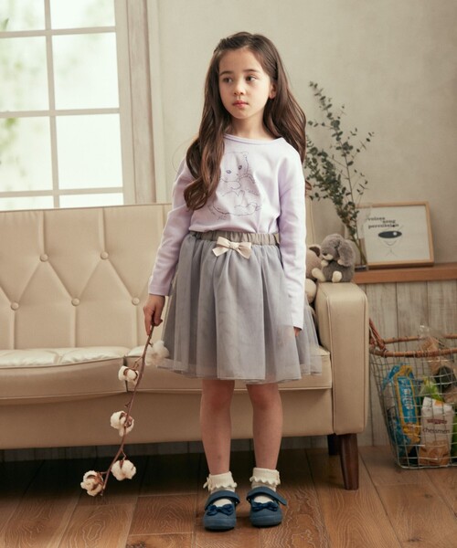 any Fam（エニィファム）の「リボン付き チュールスカート（スカート）」 - WEAR