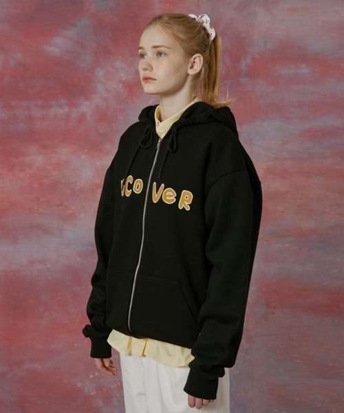 NCOVER（エヌカバー）の「【NCOVER 】Signature patch logo hoodie zipup / シグネチャーパッチロゴ ...