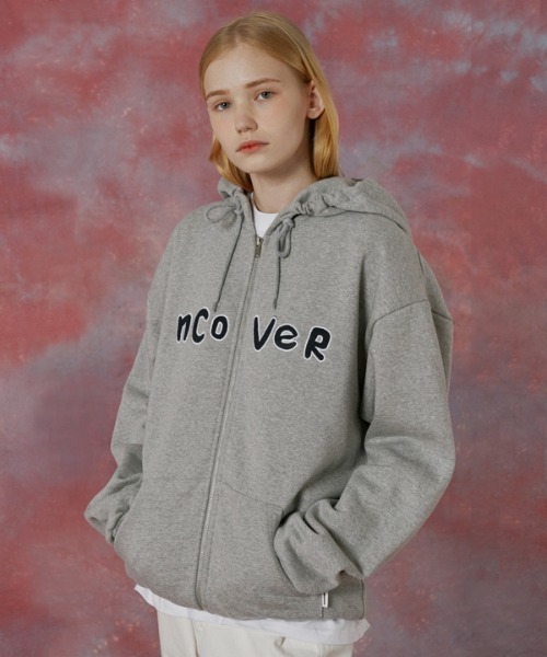 NCOVER（エヌカバー）の「【NCOVER 】Signature patch logo hoodie zipup / シグネチャーパッチロゴ ...