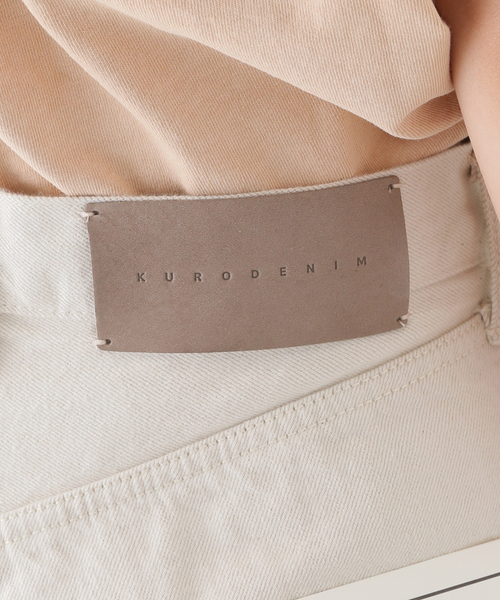 KURO（クロ）の「【KURO/クロ】CARVER OFF WHITE VW002：デニムパンツ（デニムパンツ）」 - WEAR