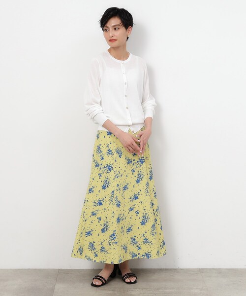 OPAQUE.CLIP（オペークドットクリップ）の「シアークルーネックニットカーディガン【洗濯機洗い可/接触冷感/抗ピル】（カーディガン ...