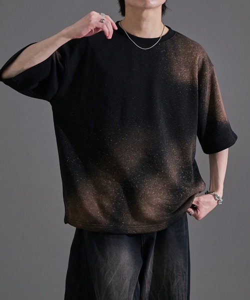 epnok（エプノック）の「アブストラクトルーズ半袖Tee（Tシャツ/カットソー）」 - WEAR