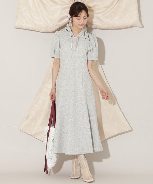 WILLSELECTION（ウィルセレクション）の「【8/8(fri)10時発売】タックスリーブAラインパーカーワンピース（ワンピース）」 - WEAR