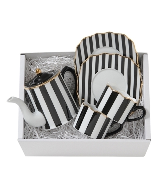 Francfranc（フランフラン）の「ギフトセット＜Tea time アドームセット ストライプ＞【WEB限定】（コスメキット/ギフトセット ...