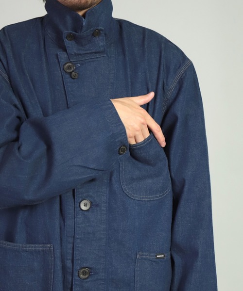 OMNIGOD（オムニゴッド）の「[OMNIGOD mens / オムニゴッド] 10ozデニム オーバーペインターコート（その他アウター ...