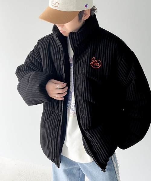 【セール】《Javaジャバコラボ》シーズンムード高まる。JAVA刺繍中綿コールJK（ブルゾン）｜Java（ジャバ）のファッション通販 - ZOZOTOWN