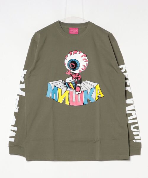 MISHKA（ミシカ）の「MISHKA L/T 長袖 Tシャツ（Tシャツ/カットソー）」 - WEAR