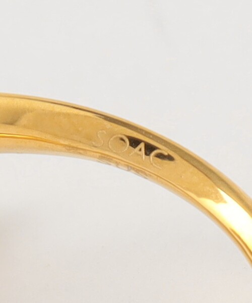 SOAC（ソーク）の「＜SOAC＞HONEYCOMB ロール リング（リング）」 - WEAR