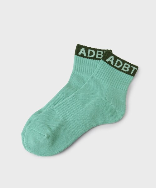 adabat（アダバット）の「【ADBT】ロゴデザイン ショート丈ソックス（ソックス/靴下）」 - WEAR