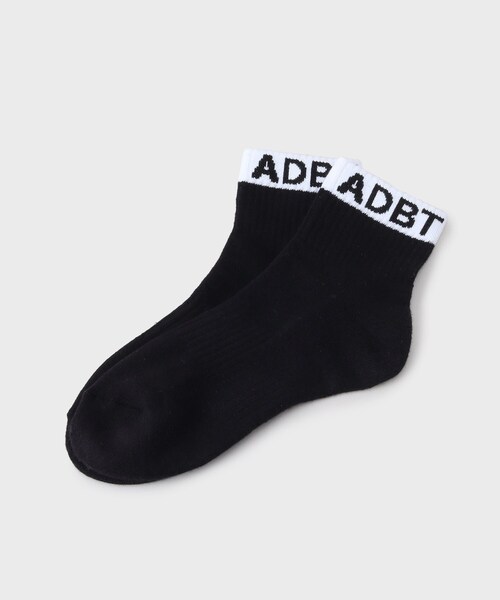 adabat（アダバット）の「【ADBT】ロゴデザイン ショート丈ソックス（ソックス/靴下）」 - WEAR