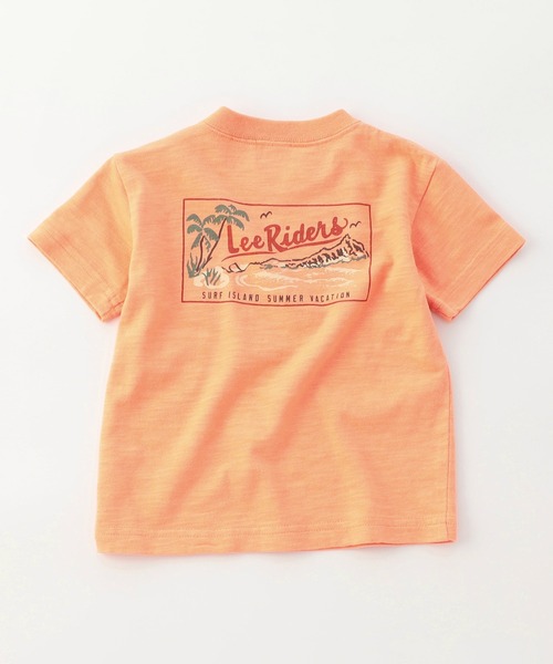 Lee（リー）の「Lee/リー【80-100cm】ベビー ALOHA BACK PRINT ショートスリーブTシャツ（Tシャツ/カットソー ...