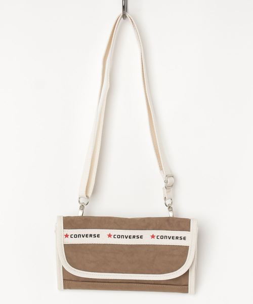 CONVERSE（コンバース）の「CONVERSE LOGOTAPE WALLET POUCH（財布）」 - WEAR