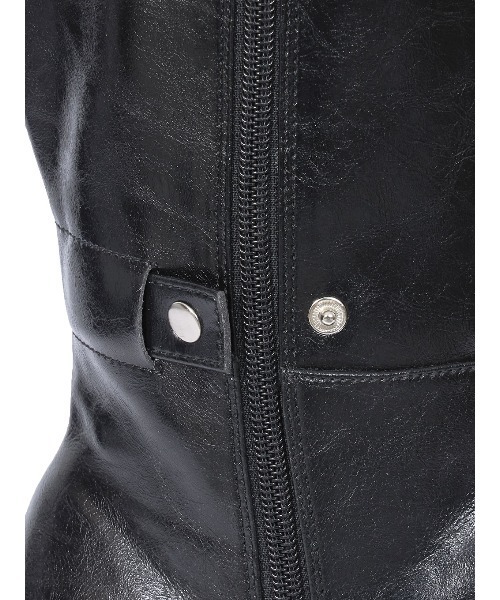 AMERI（アメリ）の「ECO LEATHER LONG BOOTS（ブーツ）」 - WEAR