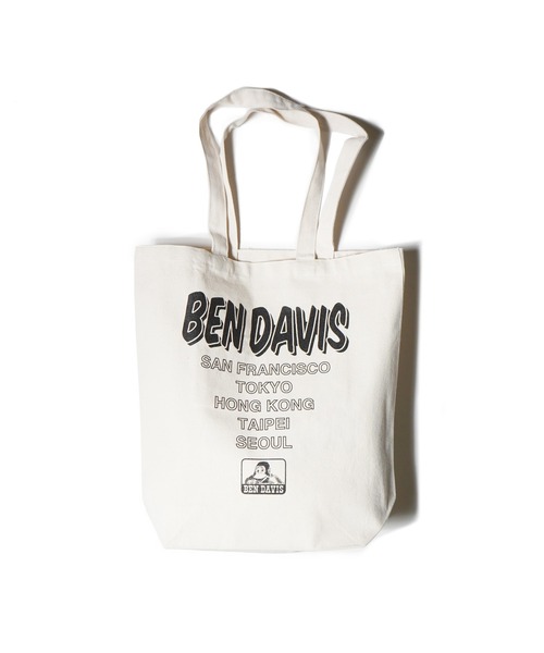 BEN DAVIS（ベンデイビス）の「《BEN DAVIS》CITY PRINT TOTE BAG（トートバッグ）」 - WEAR