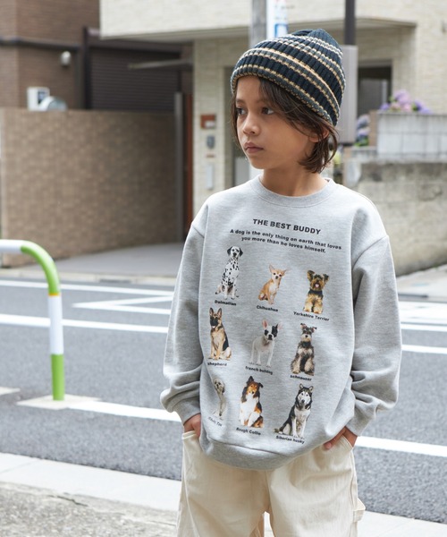 PAIRMANON STREET（ペアマノンストリート）の「【PAIRMANON STREET】グラフィックプリント オーバサイズ トレーナー（スウェット）」 - WEAR