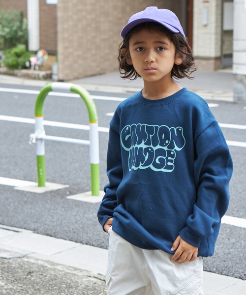 PAIRMANON STREET（ペアマノンストリート）の「【PAIRMANON STREET】グラフィックプリント オーバサイズ トレーナー（スウェット）」 - WEAR