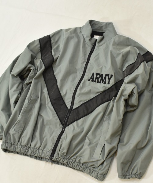 VINTAGE（ヴィンテージ）の「【ヴィンテージ古着】US ARMY ミリタリー フルジップジャケット トレーニングジャケット（ブルゾン ...