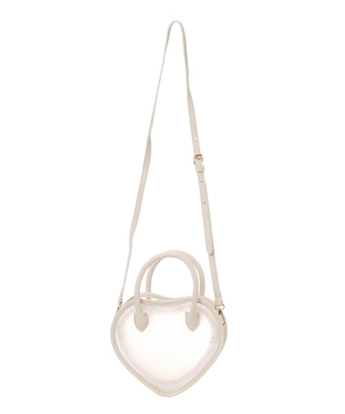 シアーハート2WAYトートバッグ[tiny tiny(ティニーティニー)]（トートバッグ）｜tiny tiny（ティニーティニー）のファッション通販 - ZOZOTOWN