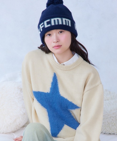 FCMM（エフシーエムエム）の「PONPON BEANIE/ポンポンビーニー（ニットキャップ/ビーニー）」 - WEAR