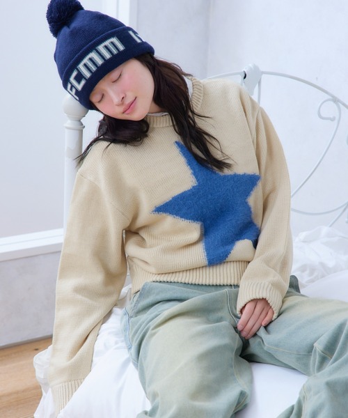 FCMM（エフシーエムエム）の「PONPON BEANIE/ポンポンビーニー（ニットキャップ/ビーニー）」 - WEAR