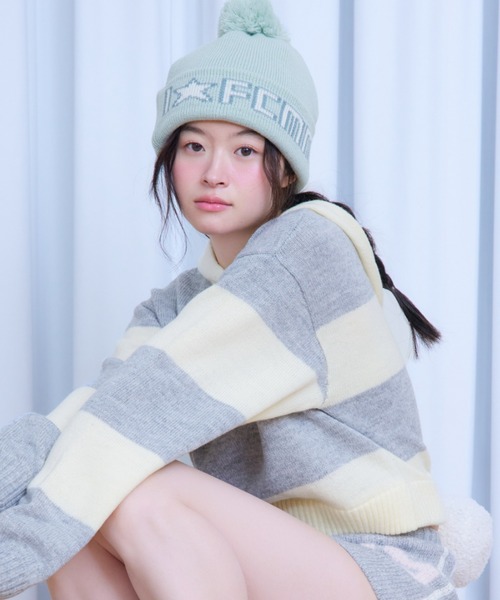FCMM（エフシーエムエム）の「PONPON BEANIE/ポンポンビーニー（ニットキャップ/ビーニー）」 - WEAR