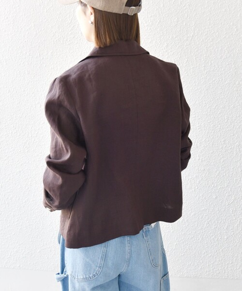 セール】SHIPS any:〈洗濯機可能〉ヨーロピアンフラックス リネン