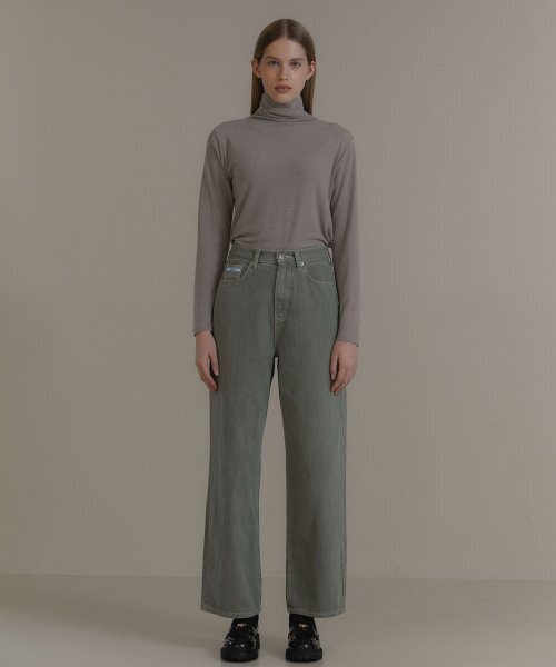 ANC COLOR DENIM JEAN_GREEN（デニムパンツ）｜ANOETIC（アノエティック）のファッション通販 - ZOZOTOWN