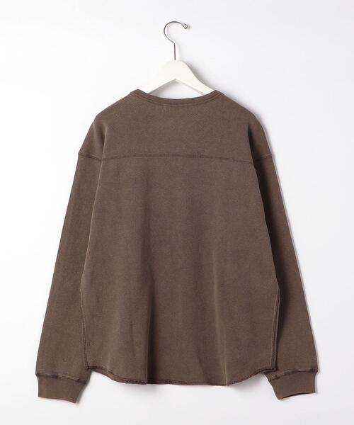 green label relaxing（グリーンレーベルリラクシング）の「＜GLR/ lab＞ウォッシュド ハニカム クルーネック 長袖 ...