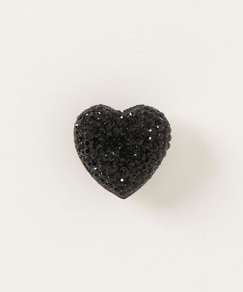 crocs（クロックス）の「Crocs Jibbitz Black Spiky Heart (MULTI)（シューズアクセサリー）」 - WEAR