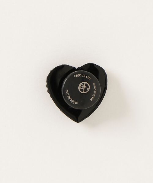 crocs（クロックス）の「Crocs Jibbitz Black Spiky Heart (MULTI)（シューズアクセサリー）」 - WEAR