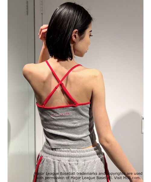 GYDA（ジェイダ）の「GYDA [MLB] BACKクロスキャミビスチェ（キャミソール）」 - WEAR
