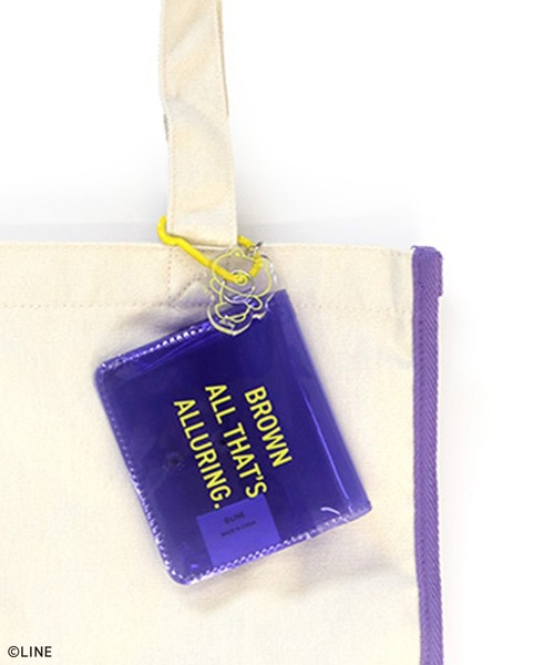 ACCOMMODE（アコモデ）の「【So Good! LINE FRIENDS 】LINEブラウン PVCウォレット（財布）」 - WEAR