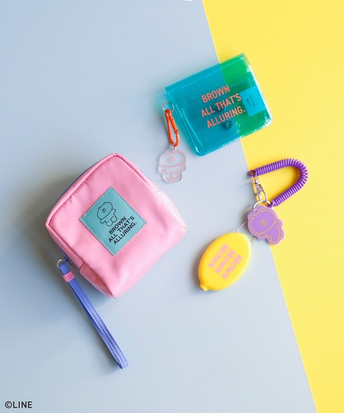 ACCOMMODE（アコモデ）の「【So Good! LINE FRIENDS 】LINEブラウン PVCウォレット（財布）」 - WEAR