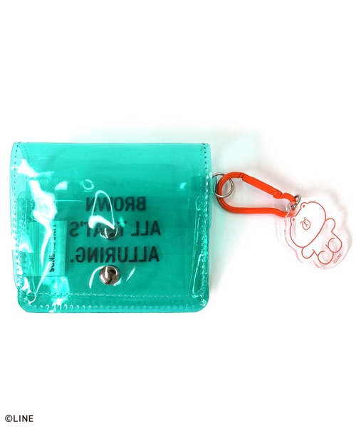 ACCOMMODE（アコモデ）の「【So Good! LINE FRIENDS 】LINEブラウン PVCウォレット（財布）」 - WEAR