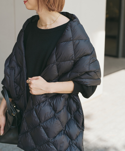 Spick & Span（スピックアンドスパン）の「《一部店舗+WEB限定》TAION / タイオン CITY REVERSIBLE DOWN STOLE（ストール/ショール）」 - WEAR