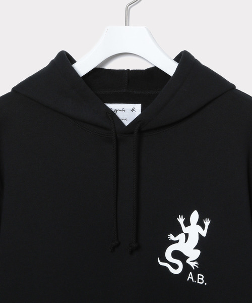 agnes b.（アニエスベー）の「【agnes b. pour ADAM ET ROPE'】lizard sweat parka（スウェット ...