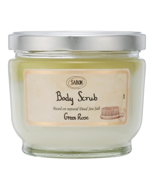 SABON（サボン）の「SABON GREEN ROSE BODY SCRUB サボン グリーン ローズ ボディスクラブ 600g（ボディ ...