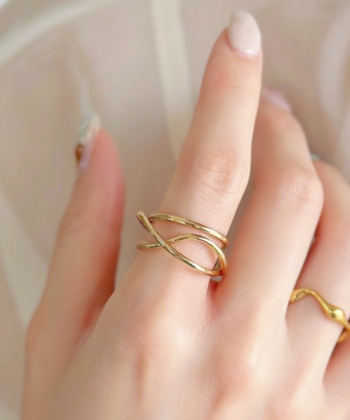 ニュアンスラインフリーリング-nuance line free ring-（リング）｜sowang（ソワン）のファッション通販 - ZOZOTOWN