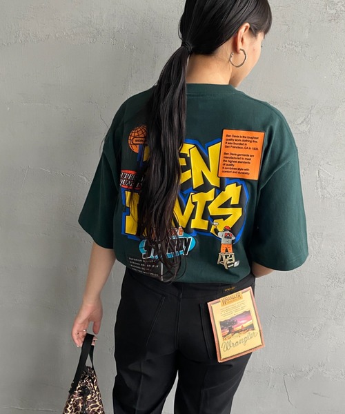 BEN DAVIS（ベンデイビス）の「[BEN DAVIS/ベンデイビス] OVERLAP グラフィックバックプリントTシャツ（Tシャツ ...