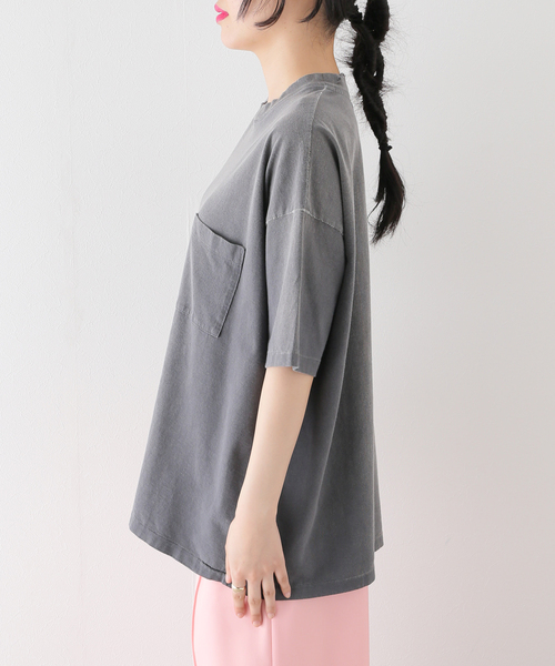 KURO（クロ）の「【KURO/クロ】別注 BD POCKET BIG Tシャツ（Tシャツ/カットソー）」 - WEAR