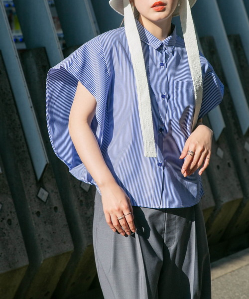 KBF（ケイビーエフ）の「WIDEボックスシルエットシャツ（シャツ/ブラウス）」 - WEAR