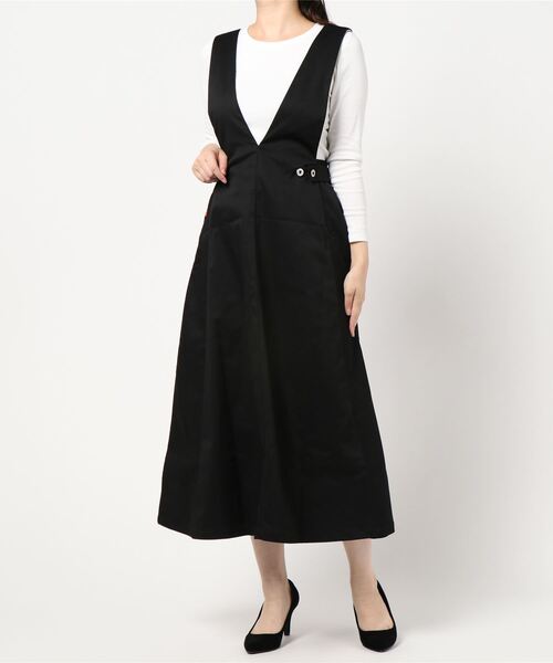 【ブランド古着】サロペットスカート【AMERIコラボ】（ジャンパースカート）｜UNIVERSAL OVERALL（ユニバーサルオーバーオール）のファッション通販 - ZOZOUSED