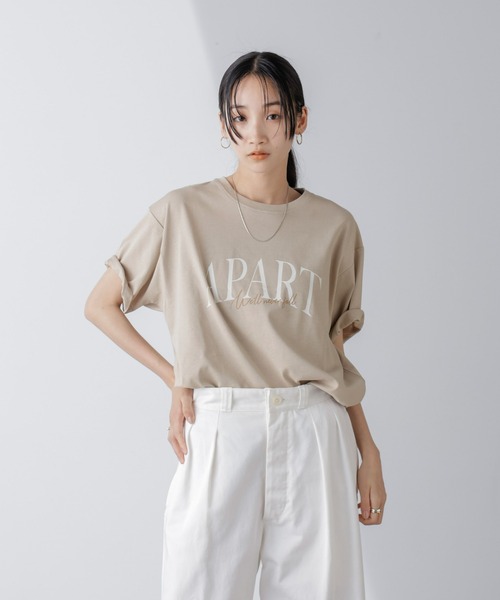 【セール】レタードグラフィックTシャツ（Tシャツ/カットソー）｜nano･universe（ナノユニバース）のファッション通販 - ZOZOTOWN