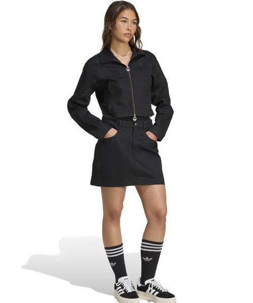 adidas FIREBIRD TWILL CROP TRACK TOP / アディダス ファイヤーバード