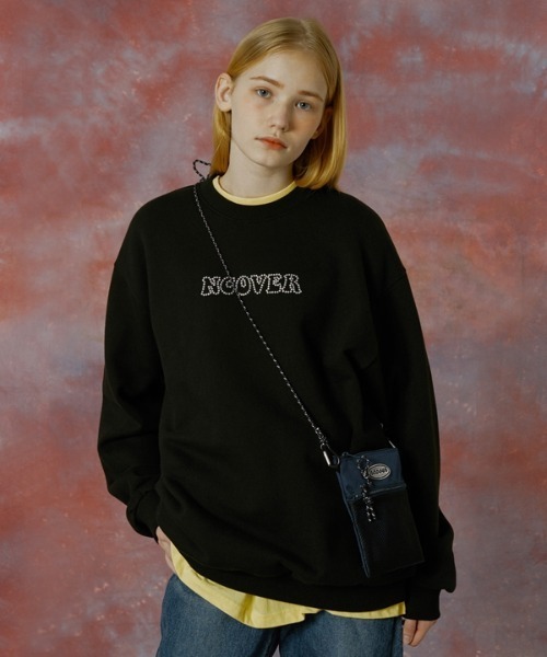 NCOVER（エヌカバー）の「【NCOVER 】Hotfix logo sweatshirt / ホットフィックスロゴ スウェットシャツ ...