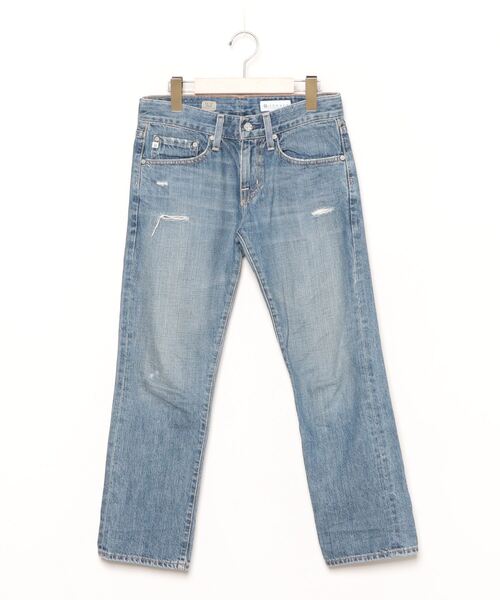 【ブランド古着】ダメージ加工デニムパンツ【AG/Adriano Goldschmiedコラボ】（デニムパンツ）｜theory （セオリー）のファッション通販 - ZOZOUSED