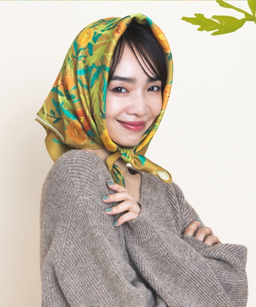 Elura（エルーラ）の「＜タムロアヤノさんコラボ＞ボタニカルプリントスカーフ/153235（ストール/ショール）」 - WEAR