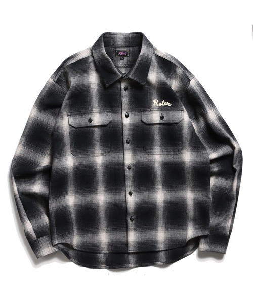 Melange Check Work Shirt（シャツ/ブラウス）｜ROTAR（ローター）のファッション通販 - ZOZOTOWN
