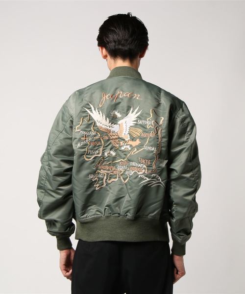 GOLD（ゴールド）の「GOLD / ゴールド：WIND PROTEX SUKA MA-1：スカジャン：GL13797[MUS]（スカジャン ...